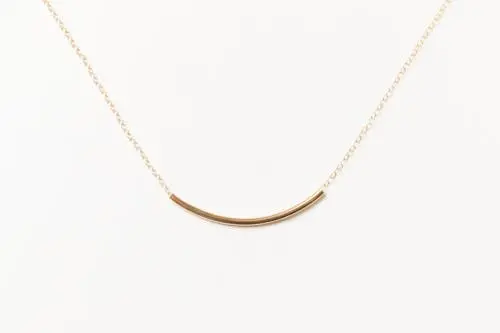 SHEENA MARSHALL JEWELRY Sunset Bar Necklace - 14k Gold Fill - 16-18"